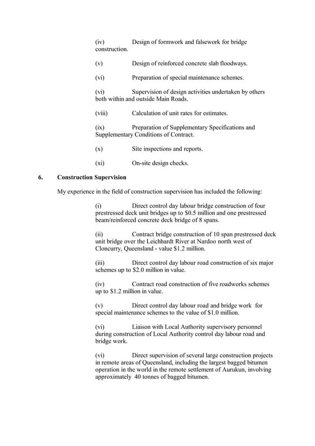 Career History - Ross Ullman - March 2015 | DOC