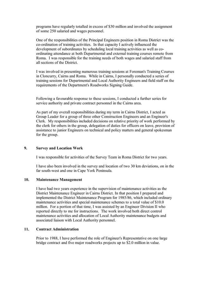 Career History - Ross Ullman - March 2015 | DOC