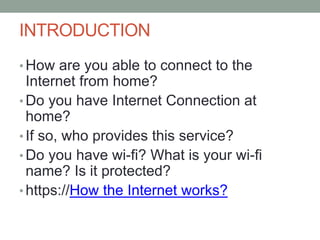 INTERNET SERVICE PROVIDERS | PPT