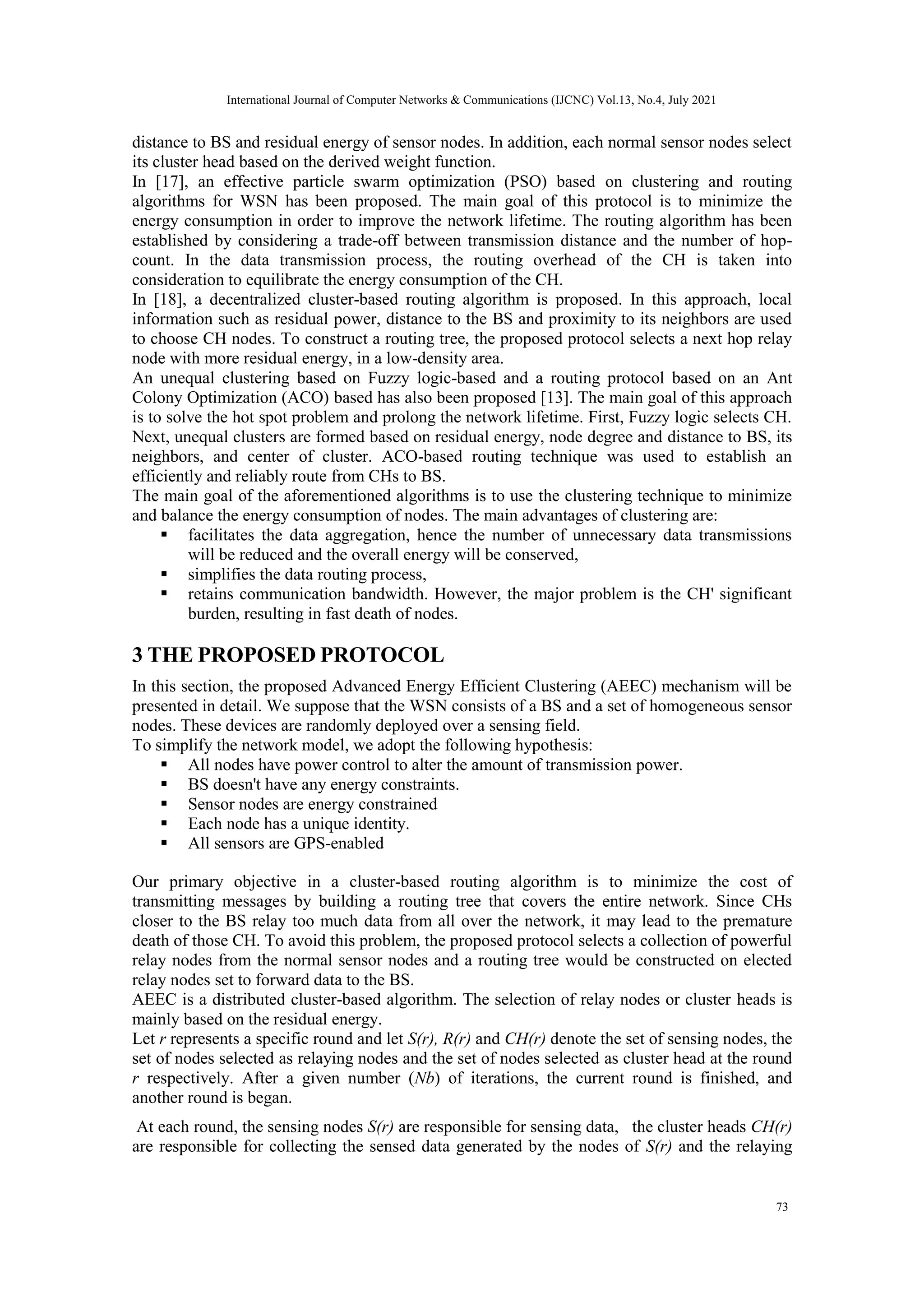 A Cluster Based Routing Protocol And Fault Detection For Wireless Sensor Network Pdf