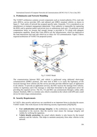 MAR SECURITY: IMPROVED SECURITY MECHANISM FOR EMERGENCY MESSAGES OF VANET USING GROUP KEY ...