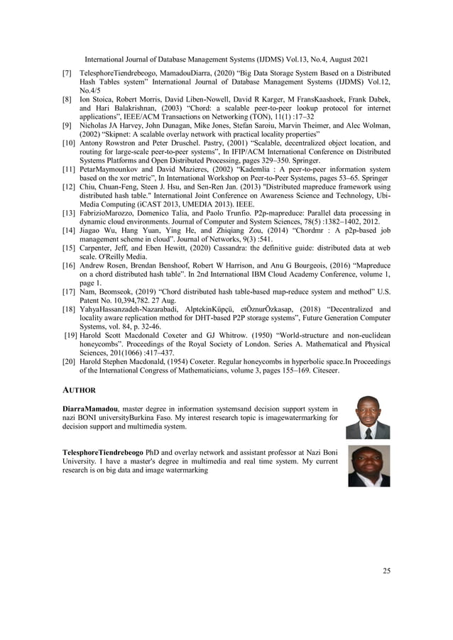 Map Reduce based on Cloak DHT Data Replication Evaluation | PDF