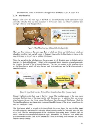 DEVELOPING AN INTERACTIVE STORYBOOK APPLICATION ‘JACK AND THE DIRTY ...