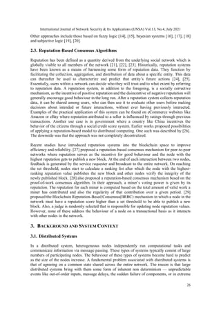 PROOF-OF-REPUTATION: AN ALTERNATIVE CONSENSUS MECHANISM FOR BLOCKCHAIN SYSTEMS | PDF