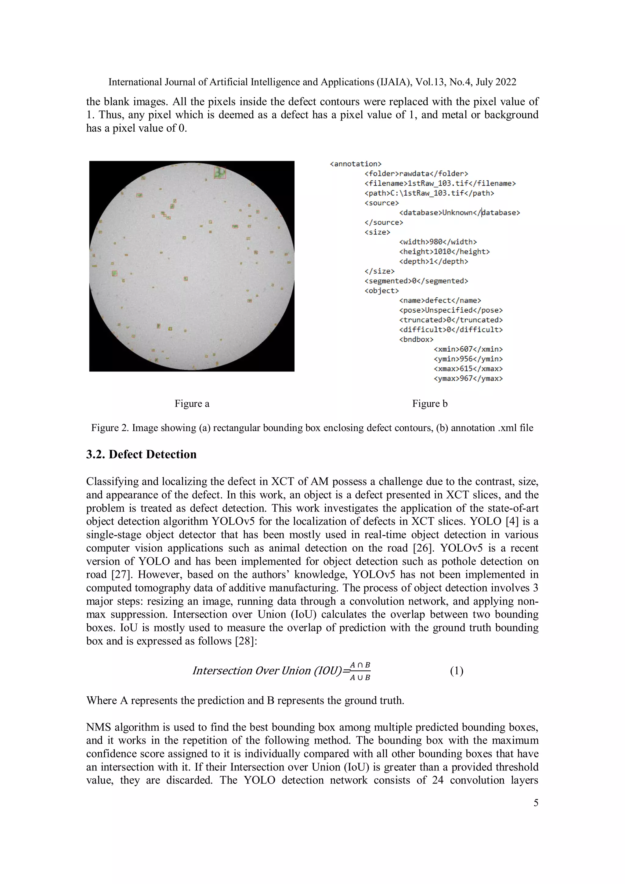 A DEEP LEARNING APPROACH FOR DEFECT DETECTION AND SEGMENTATION IN X-RAY COMPUTED TOMOGRAPHY ...