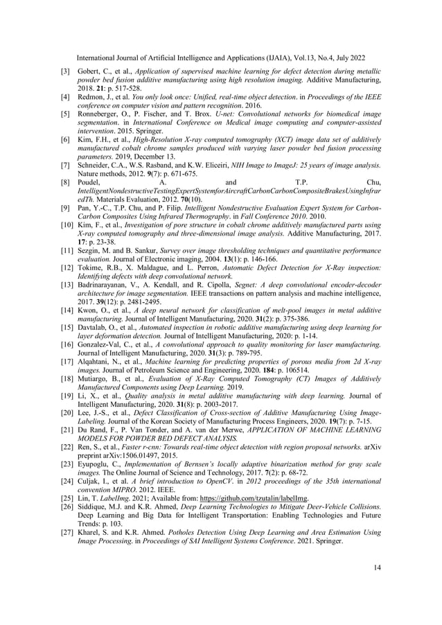 A DEEP LEARNING APPROACH FOR DEFECT DETECTION AND SEGMENTATION IN X-RAY ...