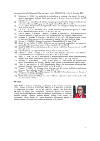 FRIEND-SHORING: A MAJOR TURNING POINT TOWARDS MORE SUSTAINABLE VALUE ...