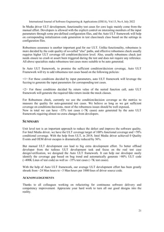 SMART ULT MANAGEMENT FOR ULTRA-LARGE-SCALE SOFTWARE | PDF