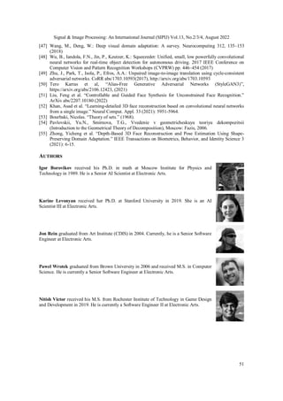 DOMAIN ENGINEERING FOR APPLIED MONOCULAR RECONSTRUCTION OF PARAMETRIC ...