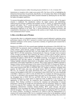 COMPARATIVE PERFORMANCE ANALYSIS OF THE IEEE802.11AX AND 802.11AC ...