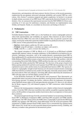 Quantum-Secure Hybrid Blockchain System for DID-Based Verifiable Random Function with NTRU ...