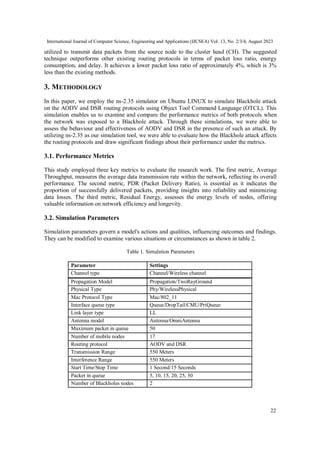 ANALYZING THE IMPACT OF BLACKHOLE ATTACKS ON AODV AND DSR ROUTING PROTOCOLS’ PERFORMANCE IN NS-2 ...