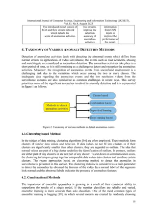 An Overview of Various Techniques Involved in Detection of Anomalies ...