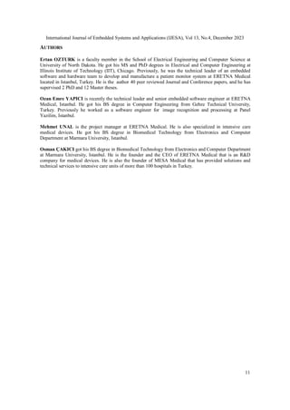 DESIGN OF AN EMBEDDED SYSTEM: BEDSIDE PATIENT MONITOR | PDF