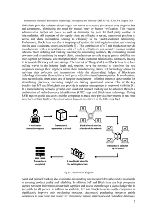 IOT AND BLOCKCHAIN - A NEW PARADIGM FOR SUPPLIER MANAGEMENT IN ...