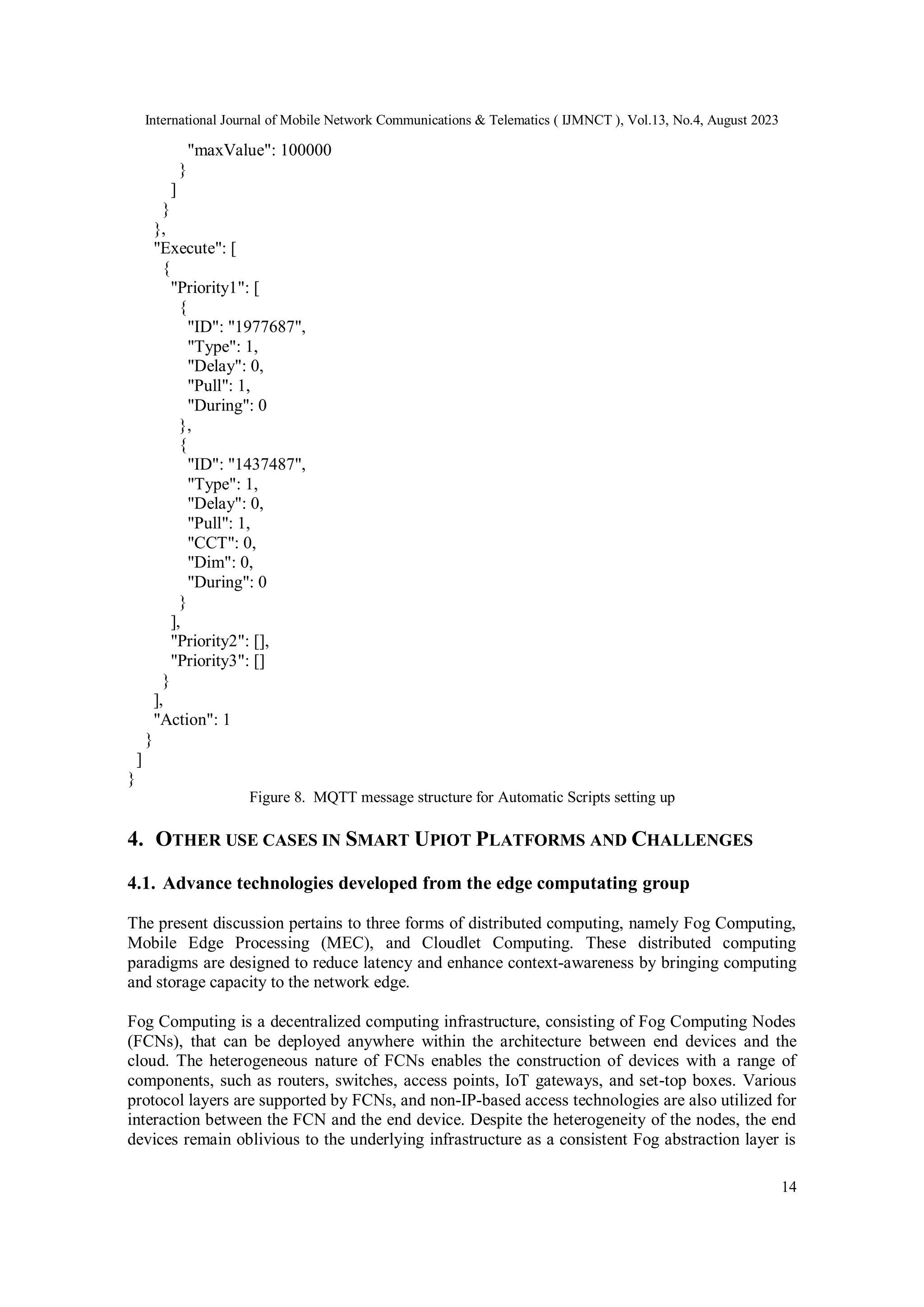 MULTI-ACCESS EDGE COMPUTING ARCHITECTURE AND SMART AGRICULTURE APPLICATION IN UBIQUITOUS POWER ...