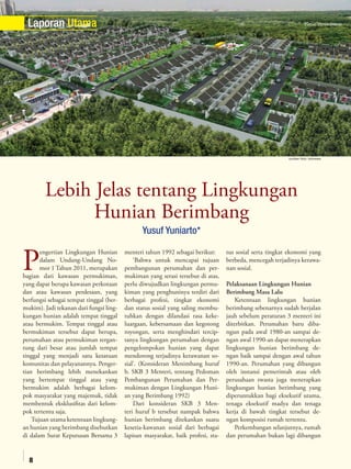 Lingkungan Hunian Berimbang. Majalah Perumahan dan Kawasan Permukiman ...