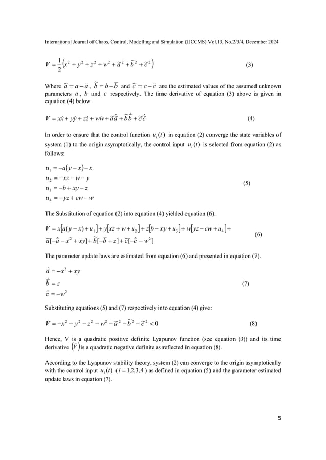 A New Hyperchaotic System with Coexisting Attractors: Its Control, Synchronization and Secure ...