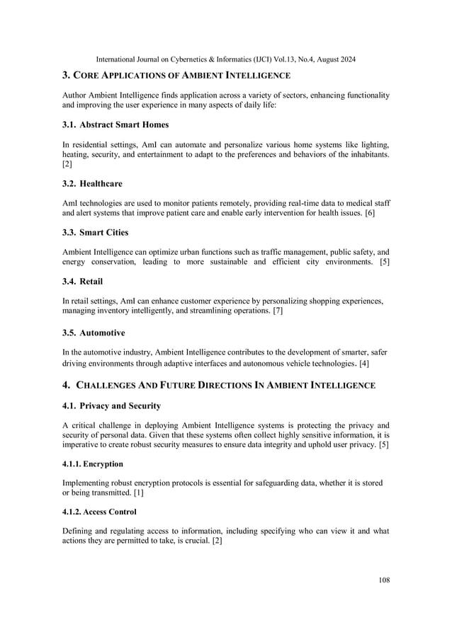 Transforming Everyday Environments: The Power of Ambient Intelligence | PDF