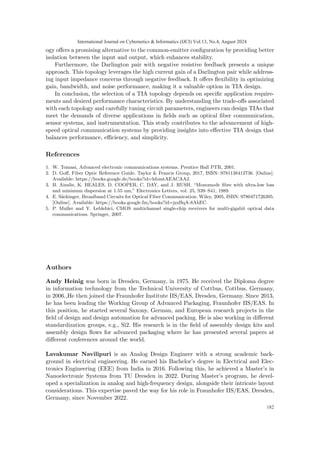 Exploring Transimpedance Amplifier Topologies: Design Considerations and Trade-Offs | PDF