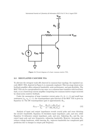 Exploring Transimpedance Amplifier Topologies: Design Considerations and Trade-Offs | PDF