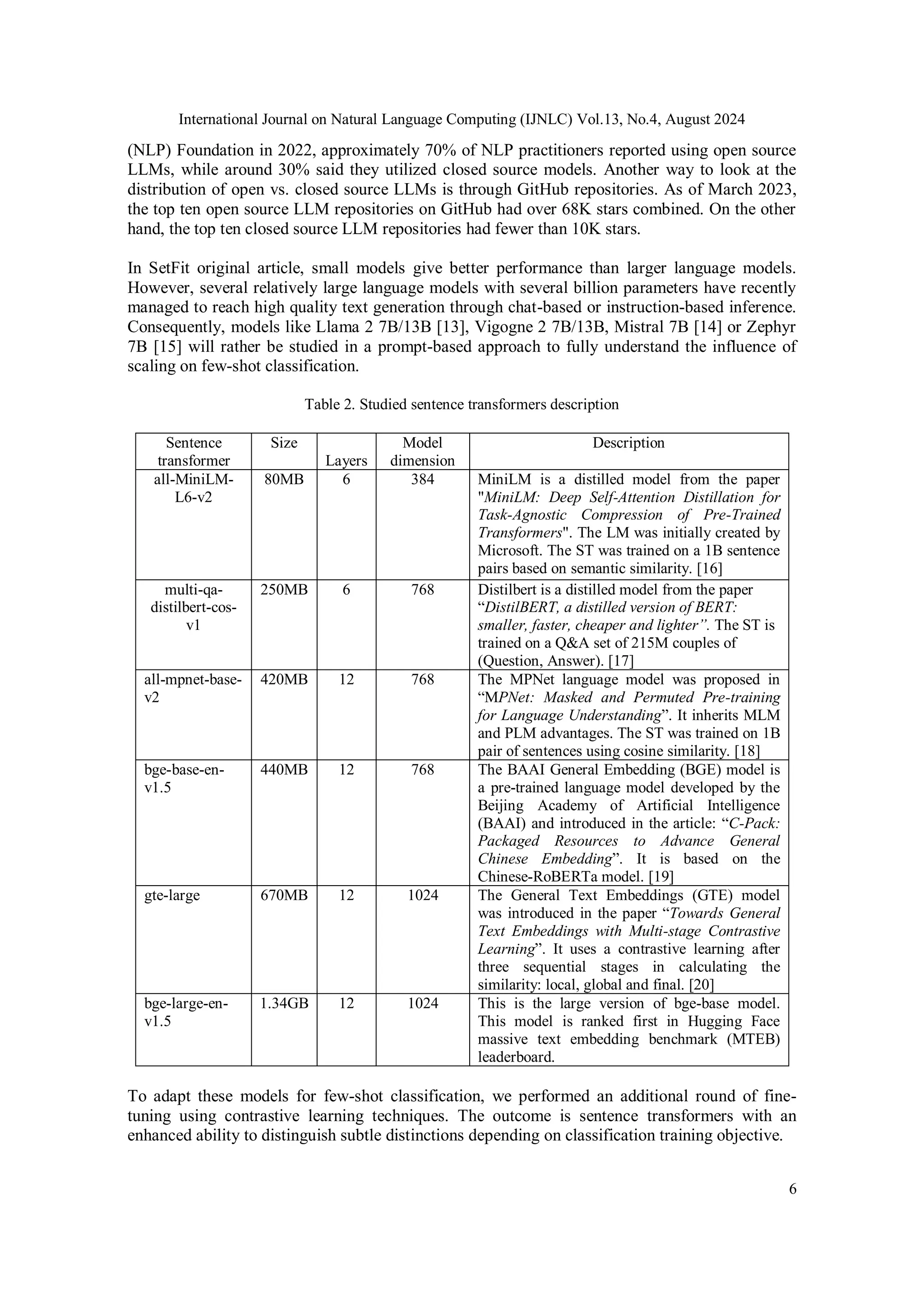 A REVIEW OF PROMPT-FREE FEW-SHOT TEXT CLASSIFICATION METHODS | PDF