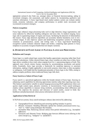 FUZZY LOGIC-DRIVEN NATURAL LANGUAGE PROCESSING IN PHARMA SUPPLY CHAIN ANALYTICS | PDF