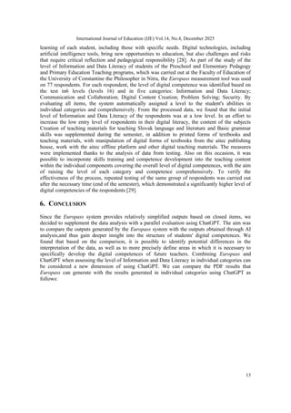 Artificial Intelligence as a New Tool for Effective Assessment of ...