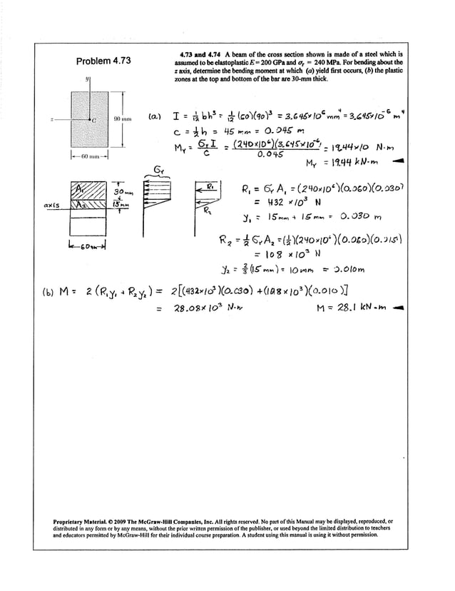 134269040 beer-mechanics-of-materials-5e-solutions-chapter-4 | PDF
