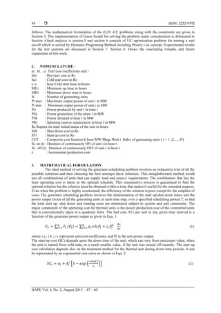 Optimization of Economic Load Dispatch with Unit Commitment on Multi Machine | PDF