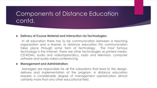 Distance Education | PPT