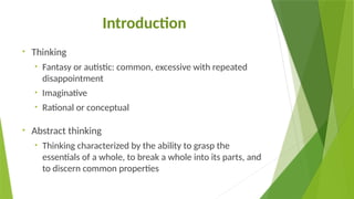 disorder of thoughts.................ppt