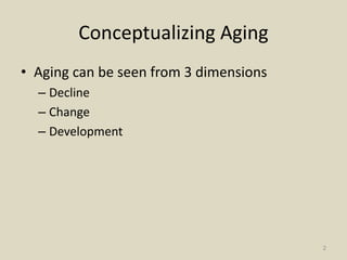 Positive Psychology Successful Aging Pptx