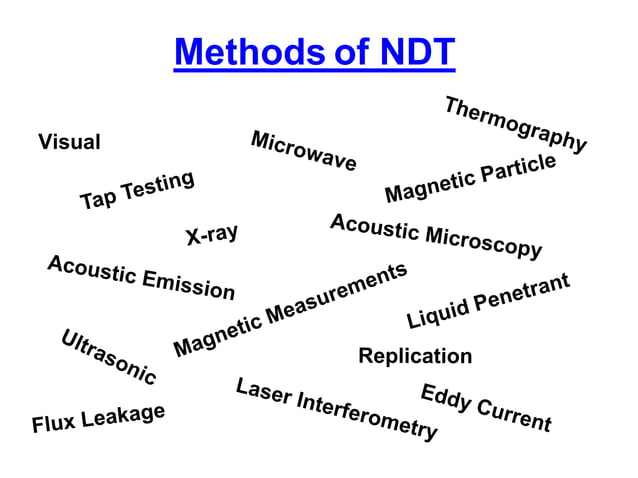 Non Destructive Testing (NDT) | PDF | Medical Tests | Medical Health