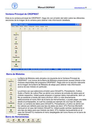 134972577 manual-cropwat-8-0-espanol | PDF