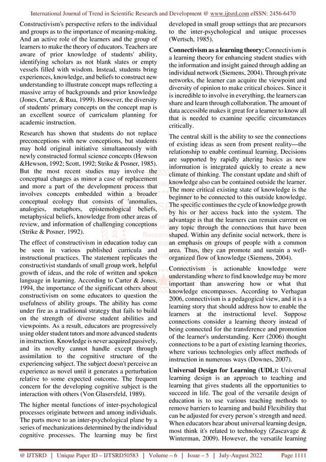 Active Learning Framework and Process of Classroom Engagement A ...