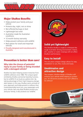 ShuRoo 8pg 28042015 | PDF