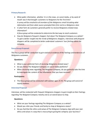 Walgreens- Complete Campaign | DOCX