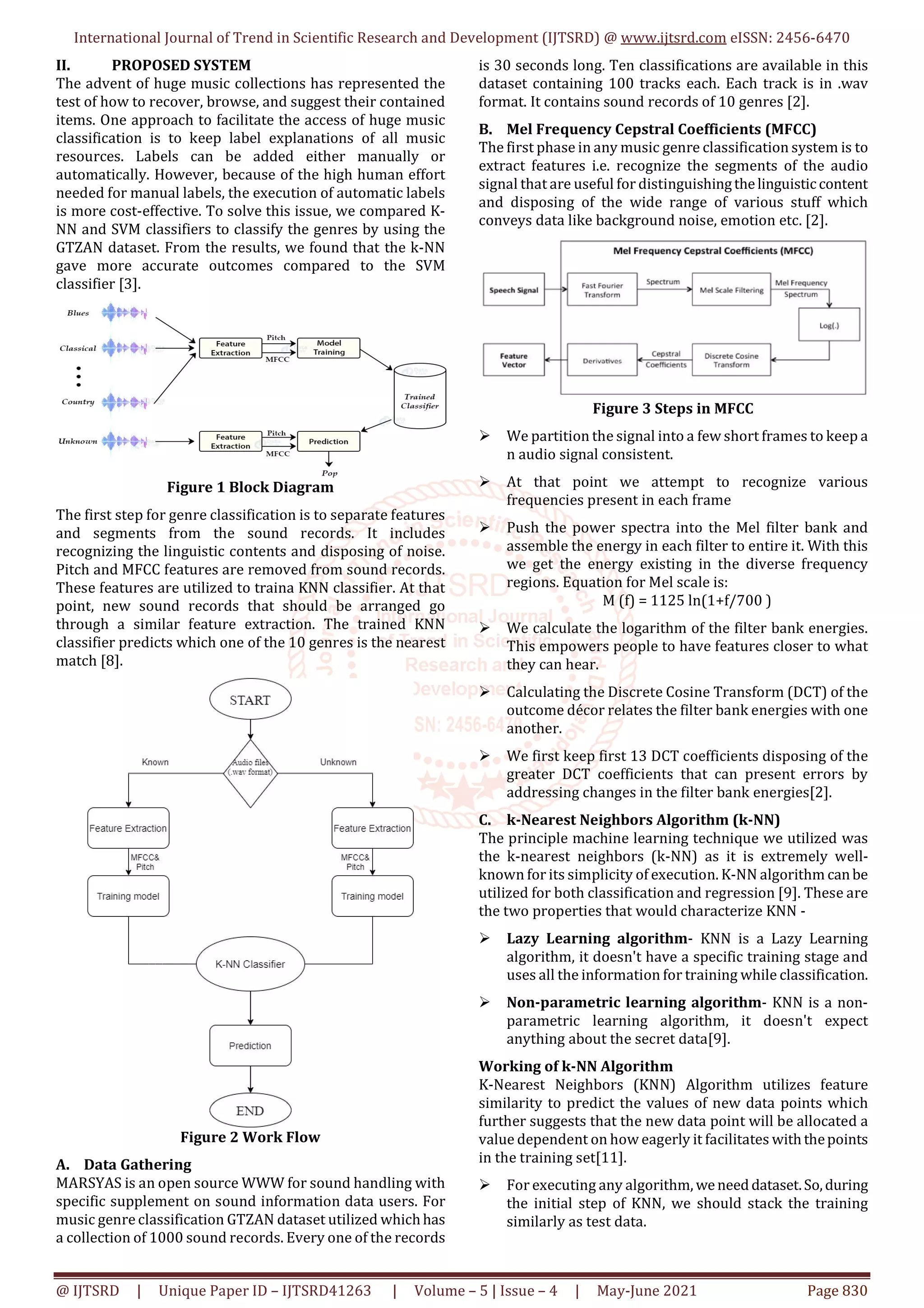 Music Genre Classification using Machine Learning | PDF