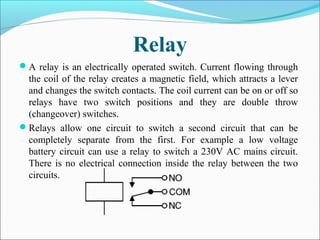 sms based speed change of motor or fan | PPT