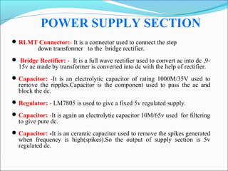 sms based speed change of motor or fan | PPT