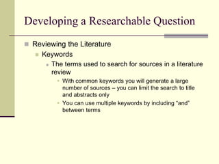 Research Topics | PPT | Publishing Industry | Industries