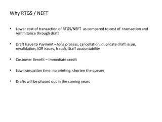 NEFT and RTGS | PPT