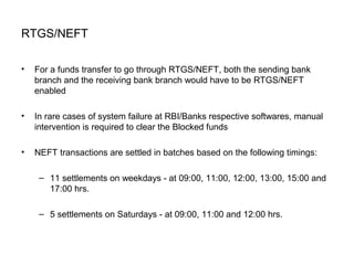 NEFT and RTGS | PPT