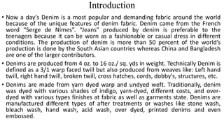 135050 denim | PPTX