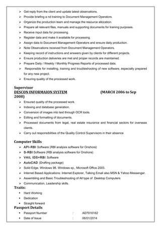 Umer CV | DOC | Computing | Technology & Computing
