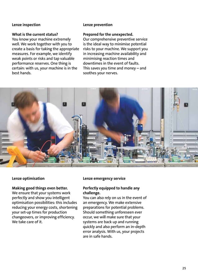 Flyer - Lenze Intralogistics Solutions | PDF