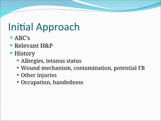 Wound management of trauma for medicals2.ppt