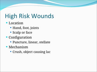Wound management of trauma for medicals2.ppt