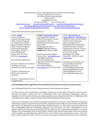 Dun and Bradstreet D-U-N-S Update Screen Captured Proof Roxanne Grinage ...